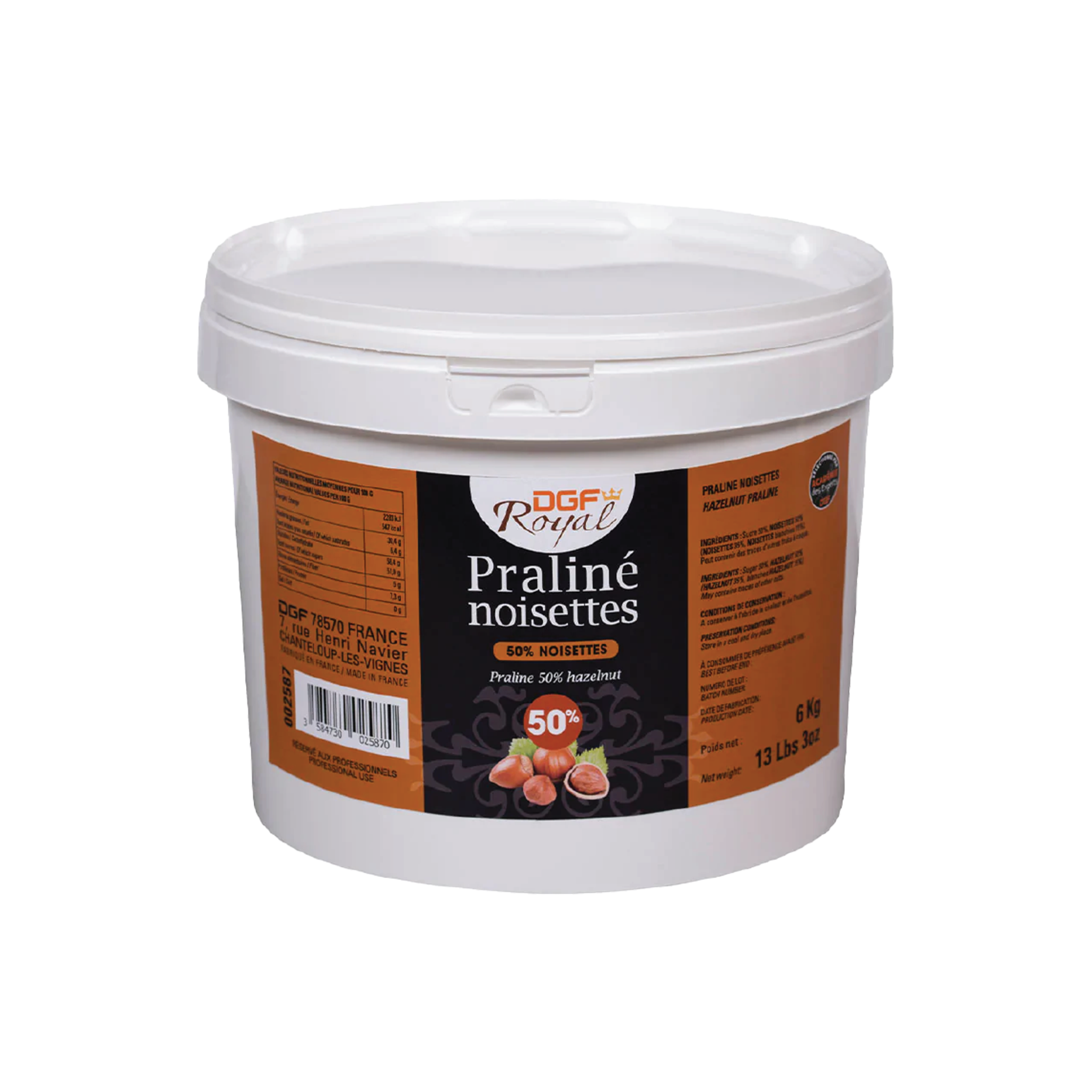Hazelnut Praline 50% - Wisk