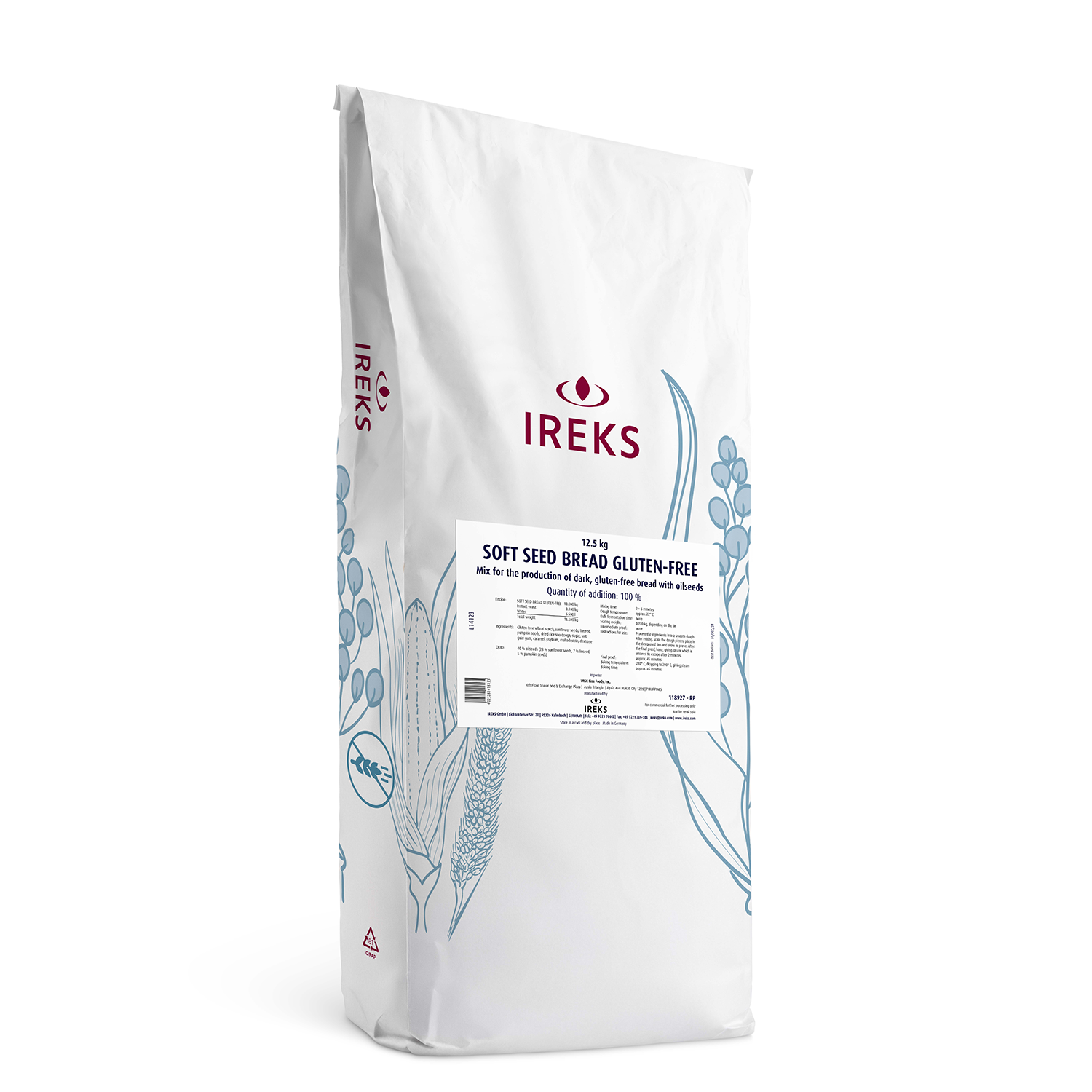 Bread Mix Soft Seeds Gluten Free - Wisk