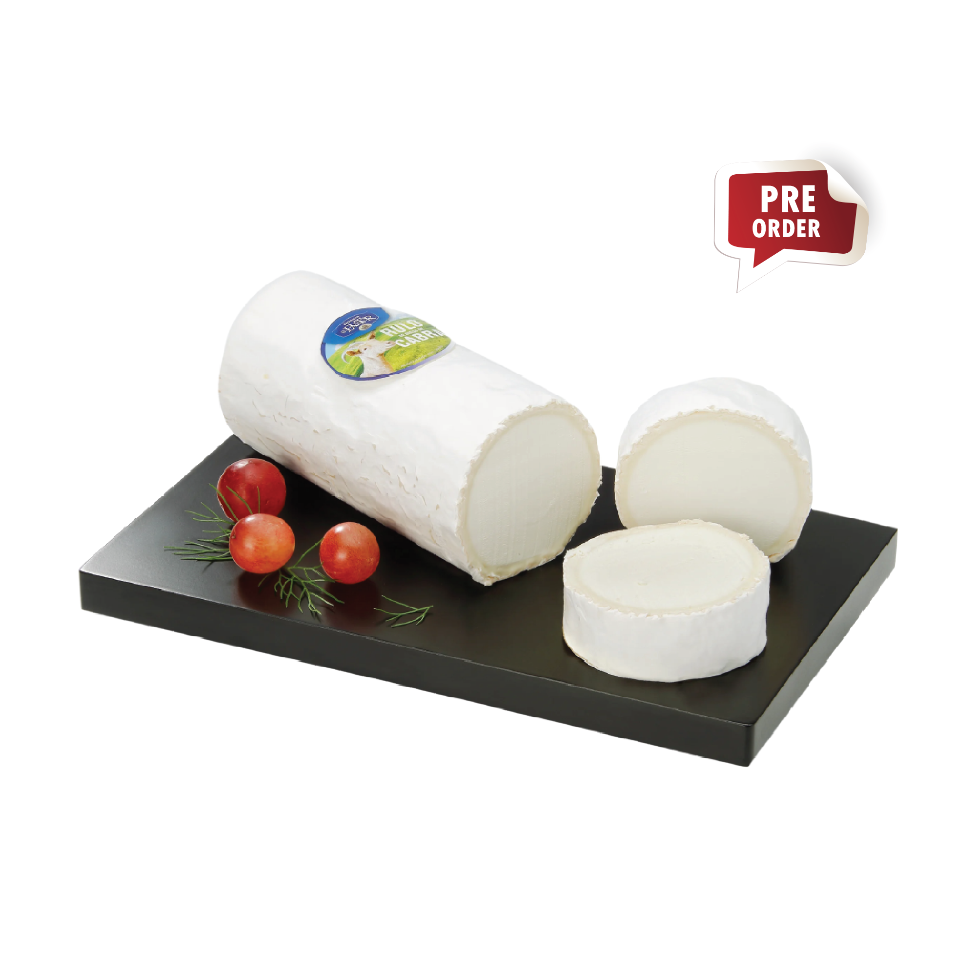 Goat cheese log with skin “Ripened” - Wisk