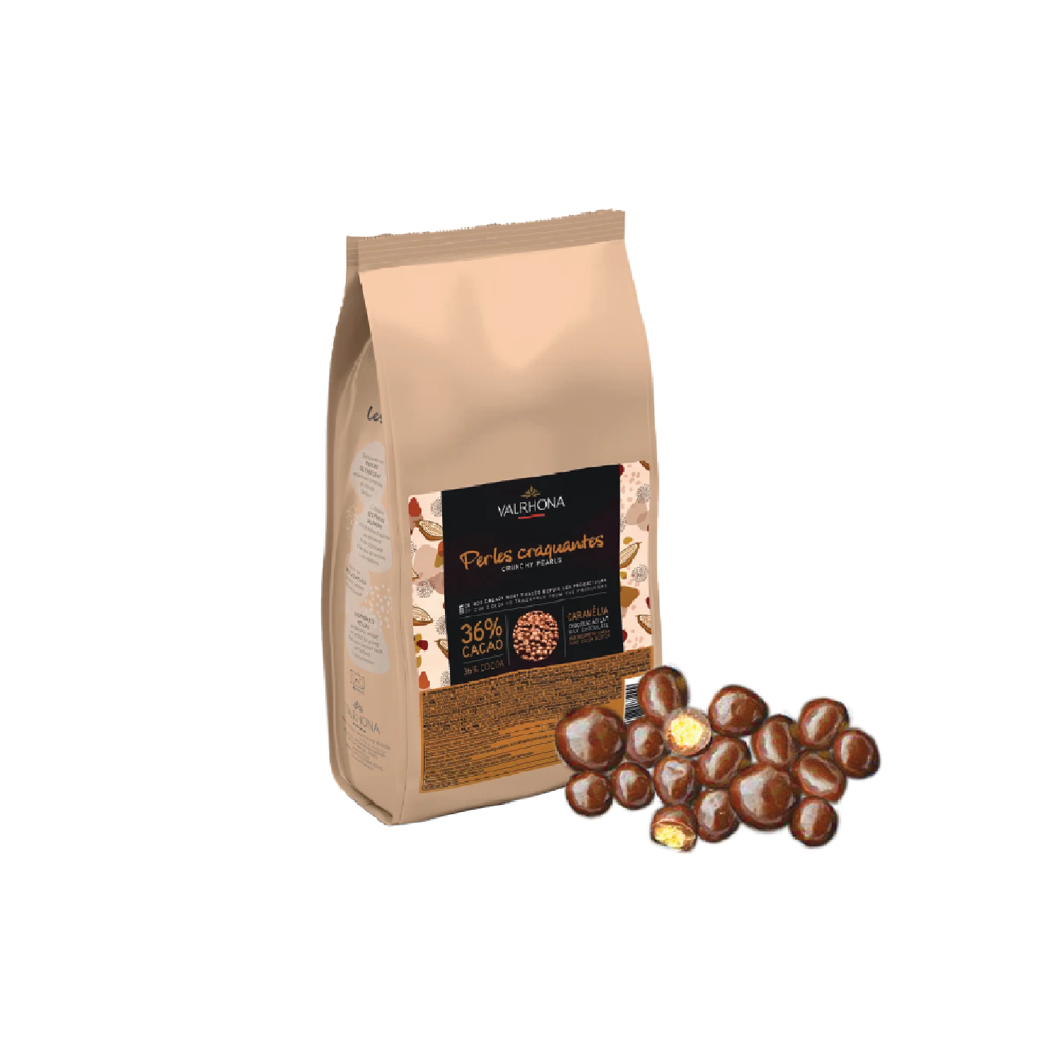 Pearls Crunchy Milk Caramélia 36% C8425 - Wisk
