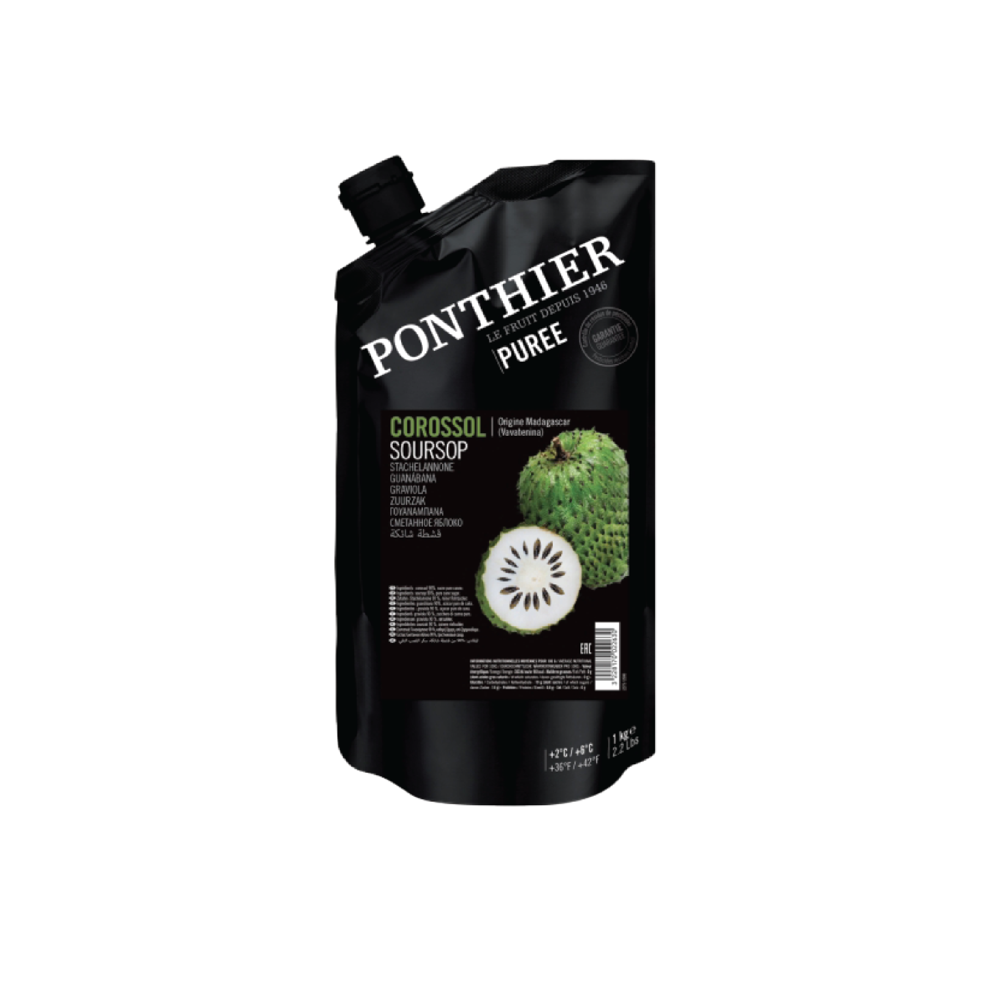 Soursop “Guanabana” Puree Chilled, Resealable - Wisk